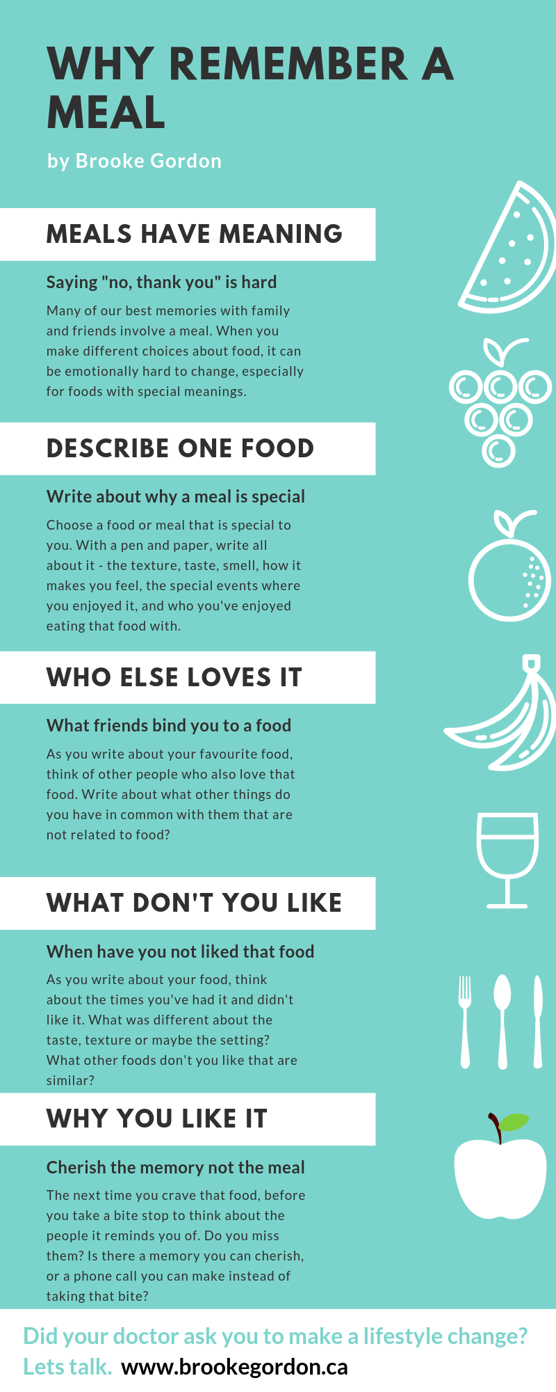 Is Your Love Affair With the Meal or the Memory? – Brooke Gordon